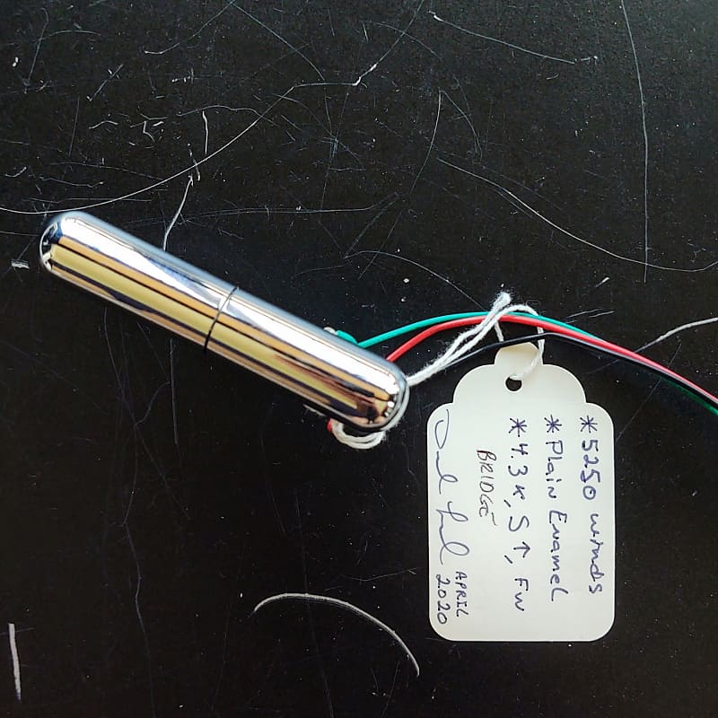 Doug Tulloch Nep-tone Danelectro Lipstick Pickup. Alnico VI. | Reverb