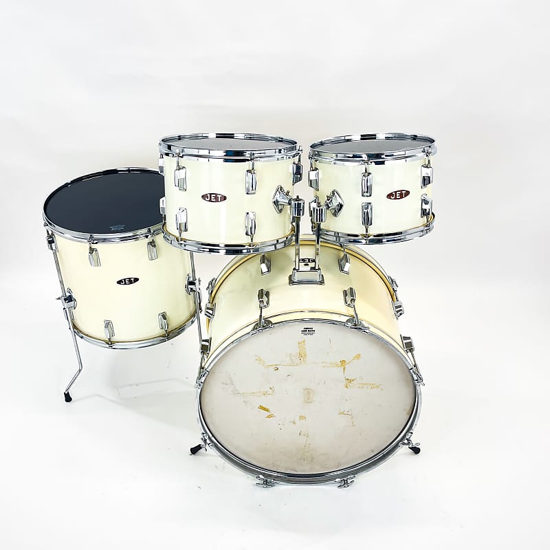 JET Made by Pearl in ROC Taiwan Drumset 12/13/16/22 1980 - | Reverb