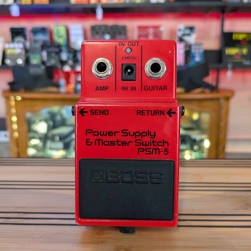 Boss PSM-5 Power Supply & Master Switch 1986 Japan #718000 | Reverb