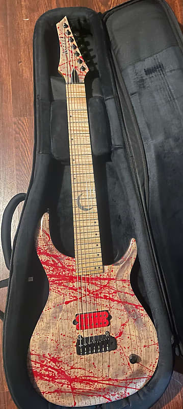 Kiesel Dan Sugarman "Murder Axe" Crescent 7 String | Reverb