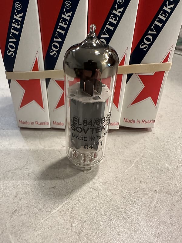 New NOS (1) Sovtek Electron Tube El84 6BQ5 Early 2010s Made | Reverb