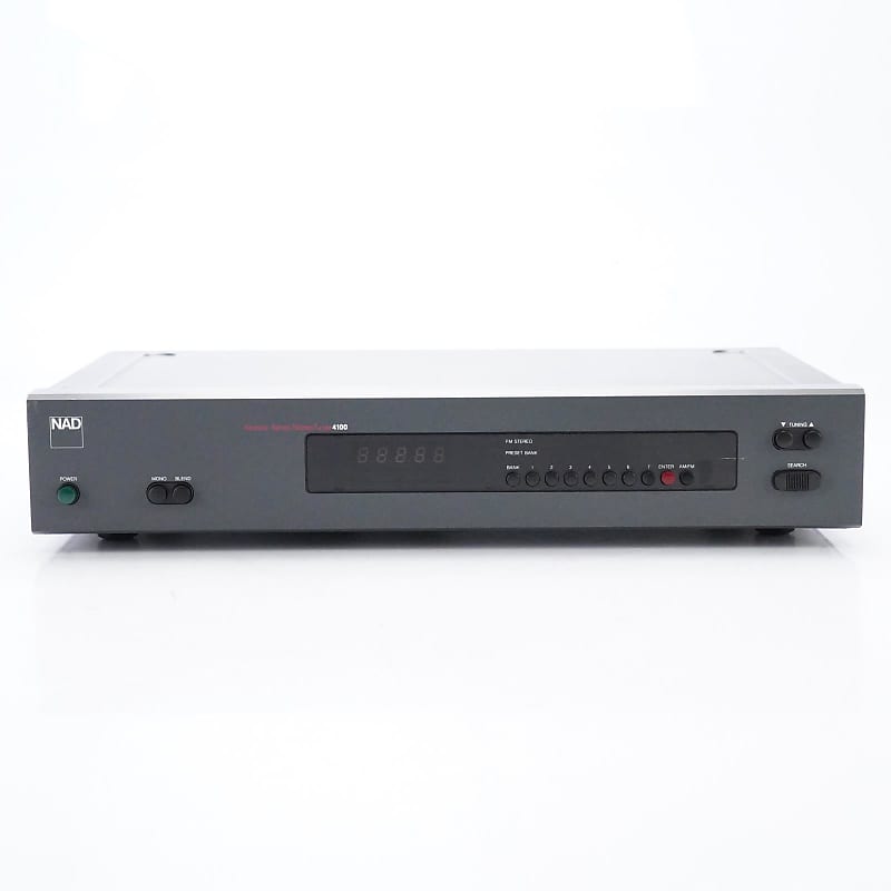 NAD Monitor Series Stereo AM/FM Tuner 4100 #51463 | Reverb