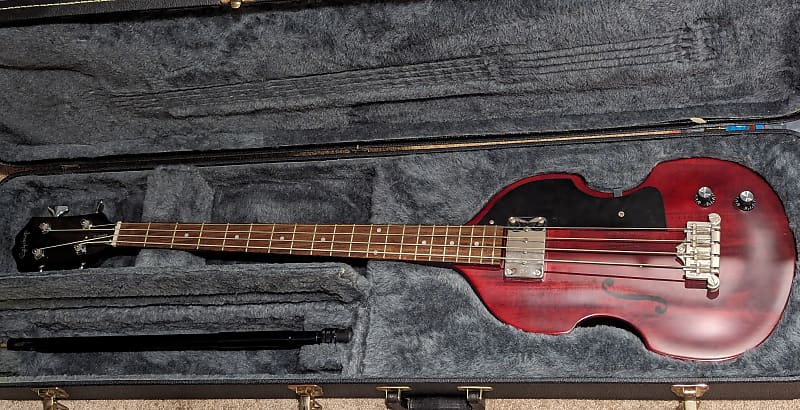 Epiphone EB-1 Violin Bass w/ Original Case and Stand | Reverb