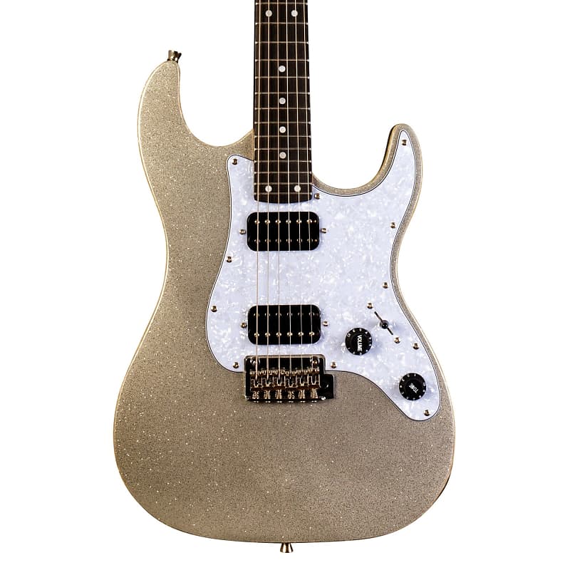 JET JS-500-SLS HH Electric Guitar - Silver | Reverb Australia