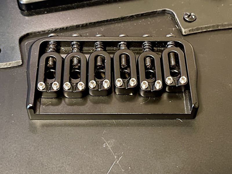 Hipshot 6 String Fixed Guitar Bridge - 0.175 Floor Height - | Reverb