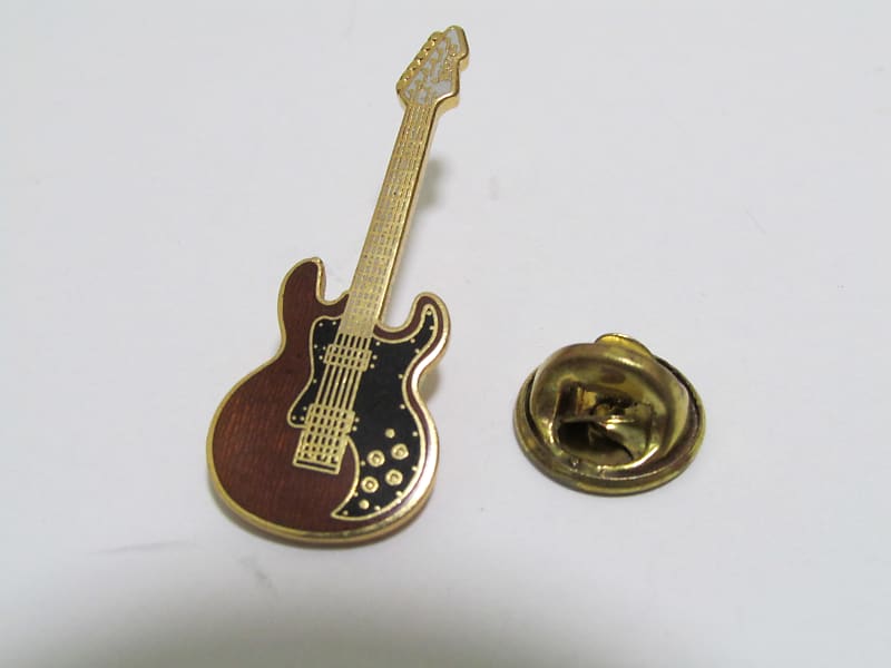 Vintage 1980's Peavey T-60 Enamel Pushback Guitar Lapel Pin | Reverb