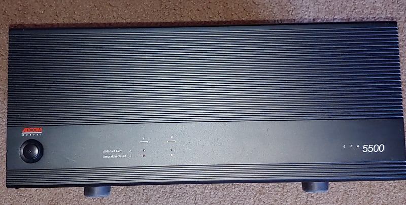 Adcom GFA-5500 Stereo Power Amplifier Excellent Cond. | Reverb