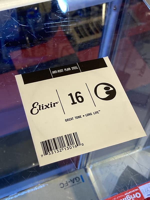 Elixir .016 phosphor bronze string | Reverb