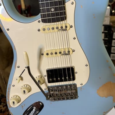 Vintage Guitars V6 HSS ICON - DISTRESSED / Relic | Reverb France