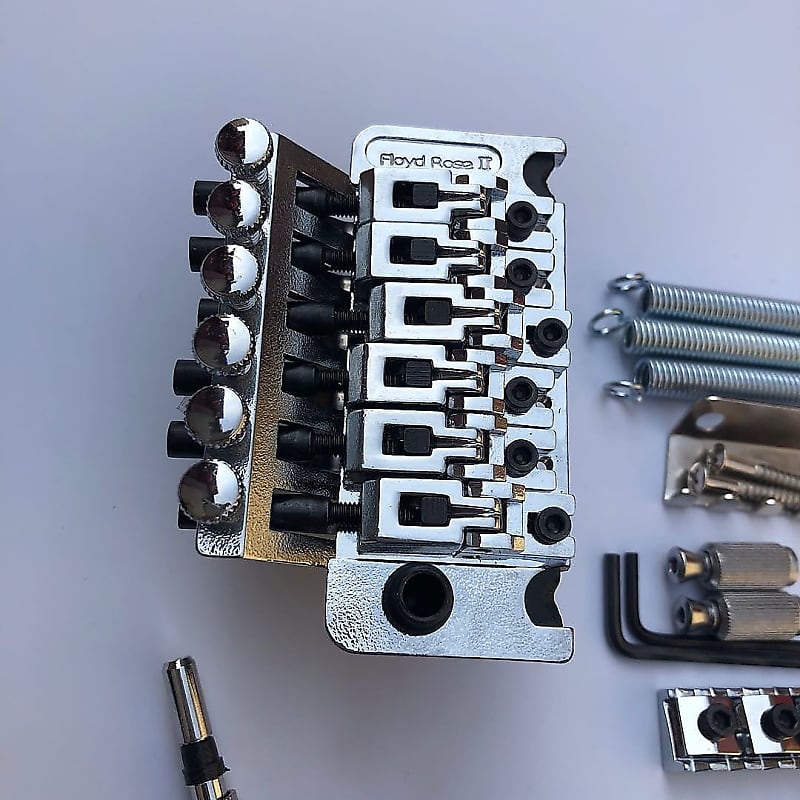 Chrome Floyd Rose II Bridge Tremolo System | Reverb
