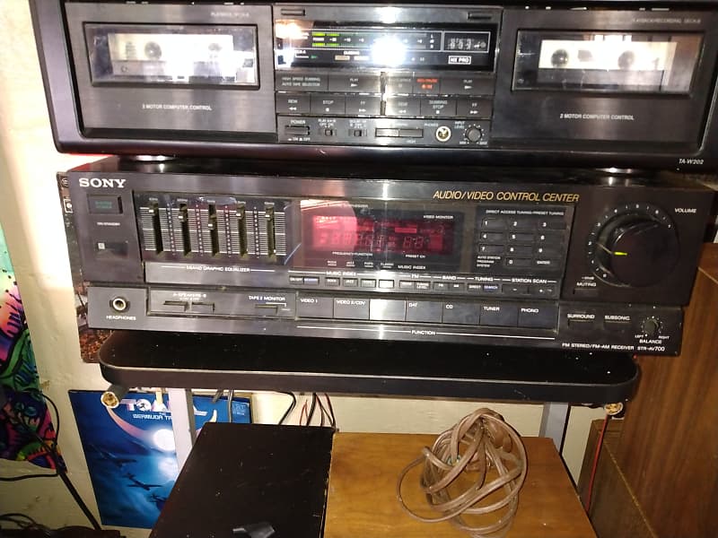 Sony str-av-700 ? Black | Reverb