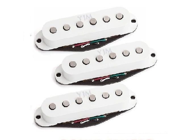 Seymour Duncan STK-S10 YJM Fury Stack Single Coils WHITE | Reverb