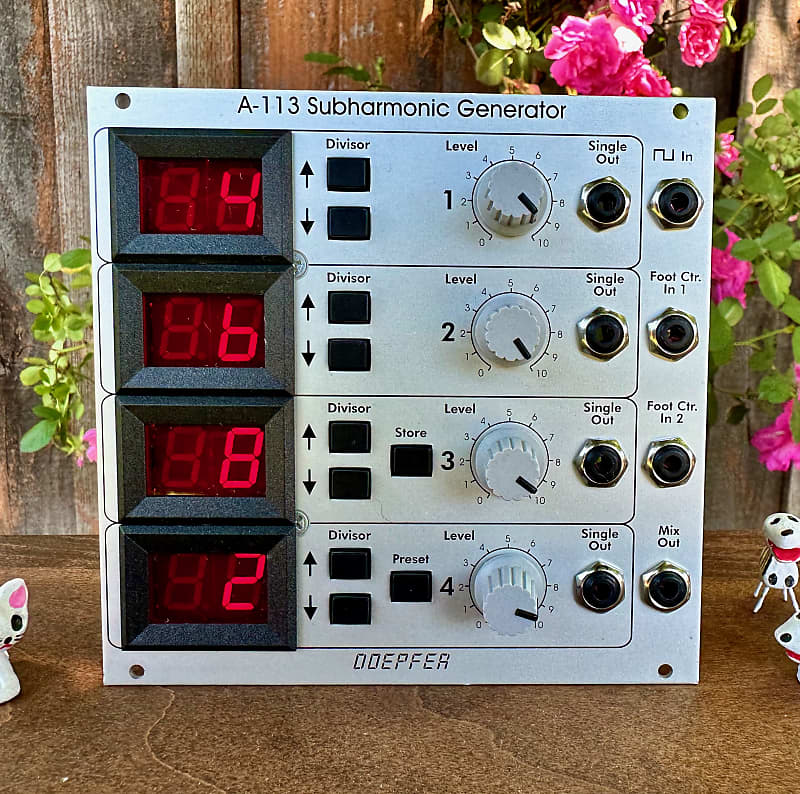 Doepfer A-113 Subharmonic Generator - Silver | Reverb