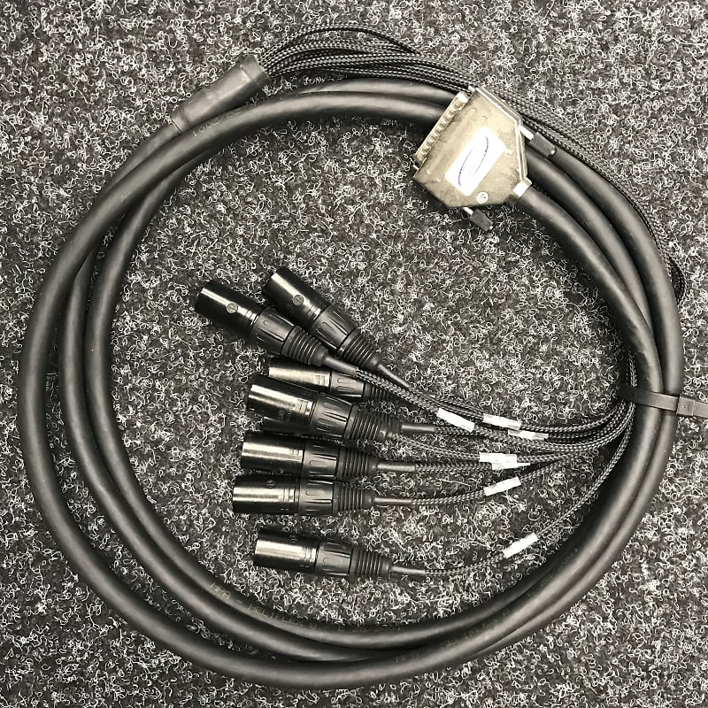 Direct Cable Systems 8 Channel 25 pin Dsub to XLR looms 2010 | Reverb