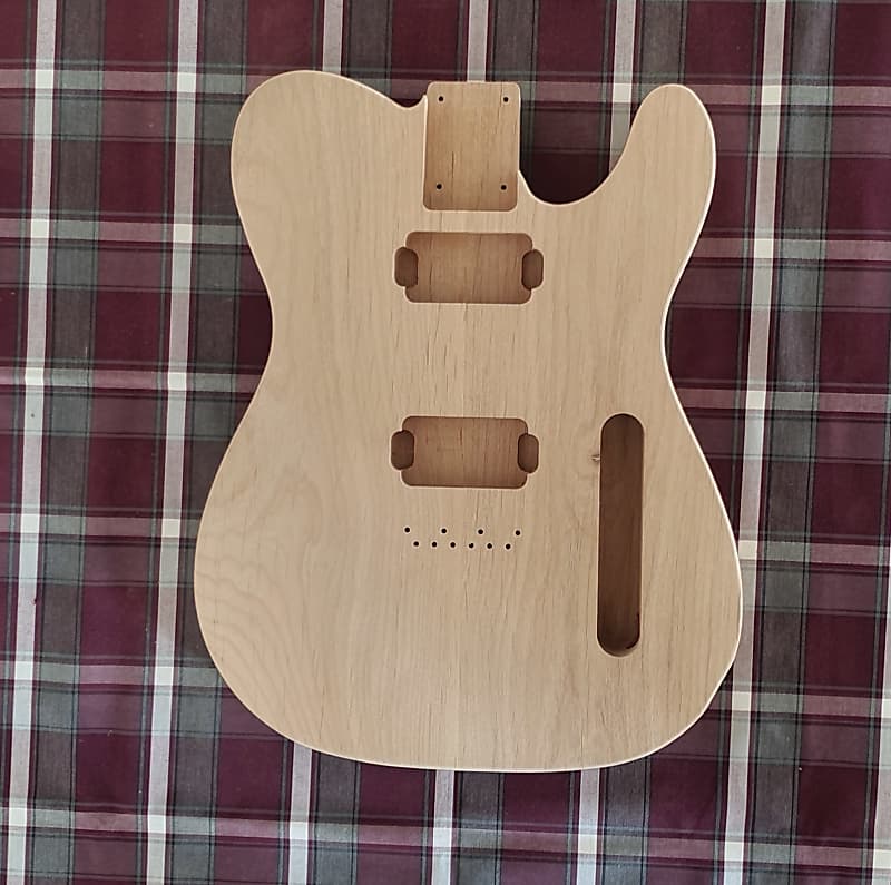 Woodtech Routing 2 pc Alder Arm & Belly Cut Double Humbucker | Reverb