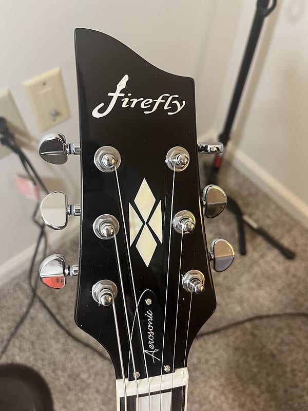 Firefly Aerosonic FFLPS Les Paul style - Red Tobacco Sunburst | Reverb