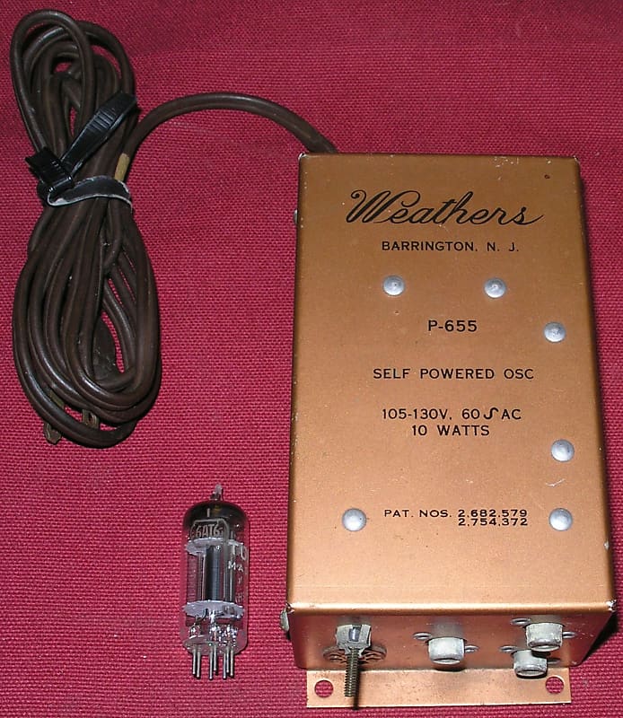 Vintage Weathers P-655 Self Powered OSC Turntable Preamp w | Reverb