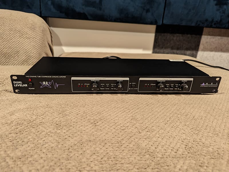 ART VLA Dual Levelar Two Channel Tube Compressor/Leveling | Reverb