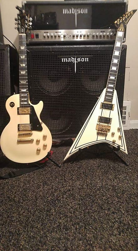 Collectors Alert! Jackson Concord 1992 White With Black Pin | Reverb