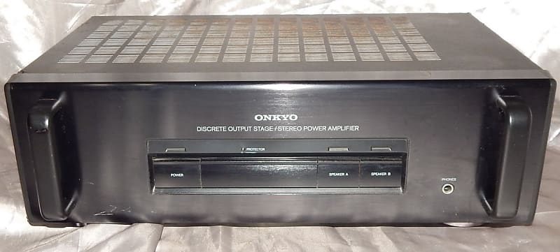 Onkyo M-501 stereo power amplifier | Reverb
