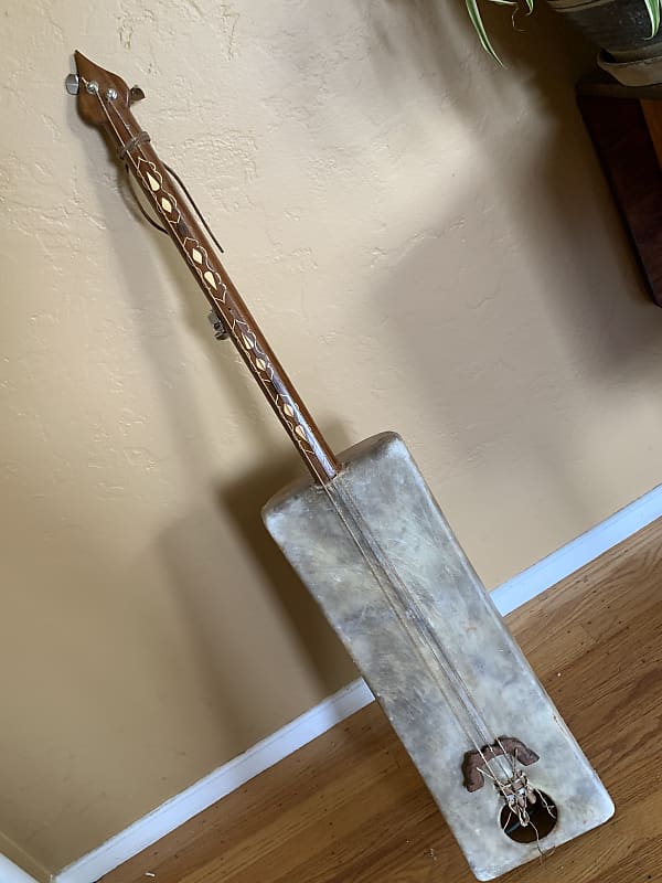 Moroccan Guimbri/ Sintir 2016 Natural Wood | Reverb