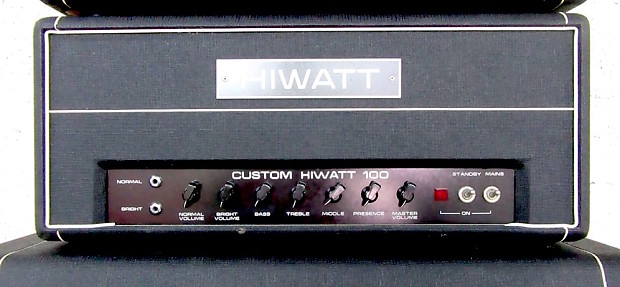 Hiwatt “Full Stack” Custom 100w Head w/2 SE4123F 4x12” | Reverb UK
