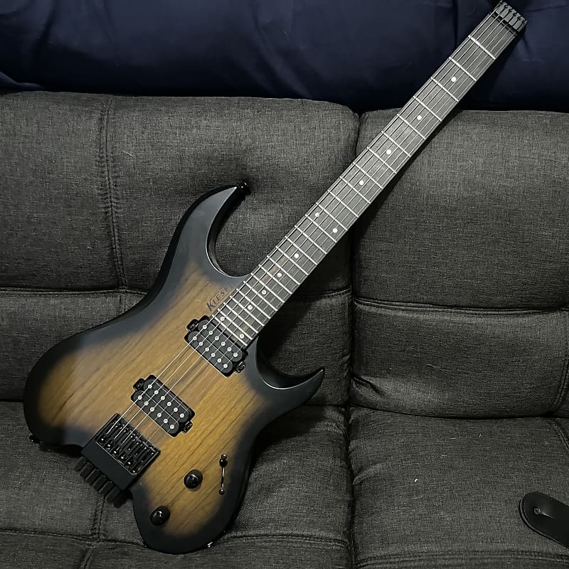 Kiesel Vader 6 - Black Limba Tobacco Burst | Reverb