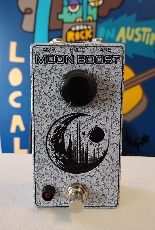 Moon Boost Studio Quality 24db Transparent Mosfet Booster | Reverb