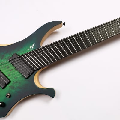 Agile 8 String Headless Fan Fret Electric Guitar CHIRAL | Reverb