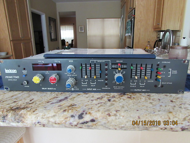 Lexicon PrimeTime Delay Unit Mdl#93/ 1978 Rare | Reverb