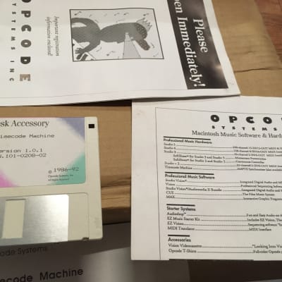 All Original 1990s Timecode machine by Opcode systems, Made | Reverb