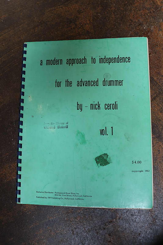 "Modern Approach to Independence for the Advanced Drummer" | Reverb