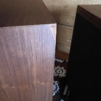 Vintage Realistic MC-500 Speakers~ Real Walnut Veneer~ 2 Way | Reverb