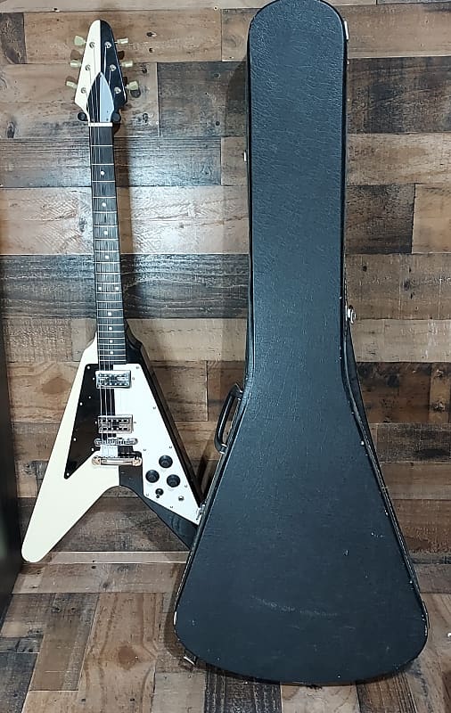 1987 Fernandes FV-85MS Michael Schenker Flying V - W/OHC And | Reverb
