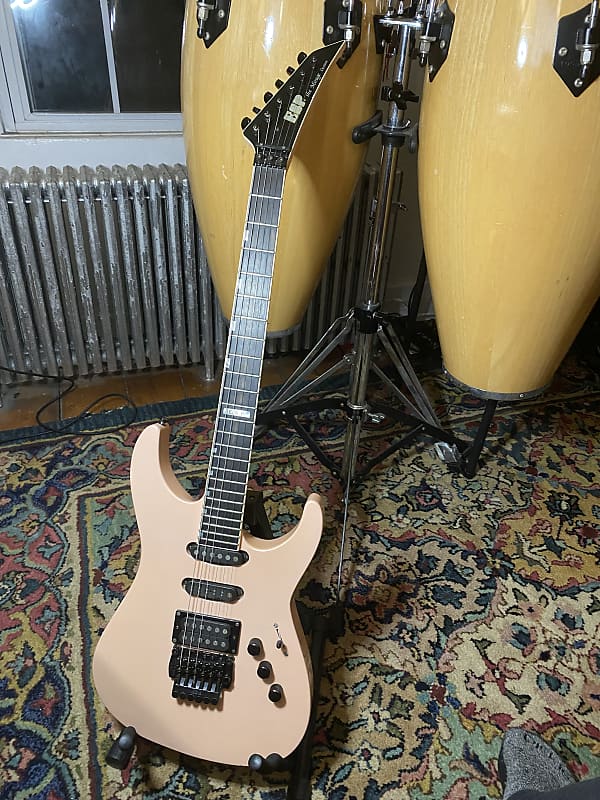 1987 ESP The Mirage Custom Pearl Pink | Reverb