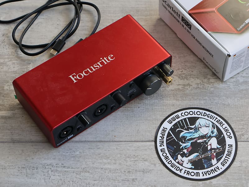 Focusrite Scarlett 2i2 4th Gen USB Audio Interface | Reverb