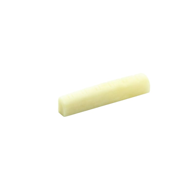Bone Nut for 12 Stringed Guitars (Slotted, Unbleached) | Reverb