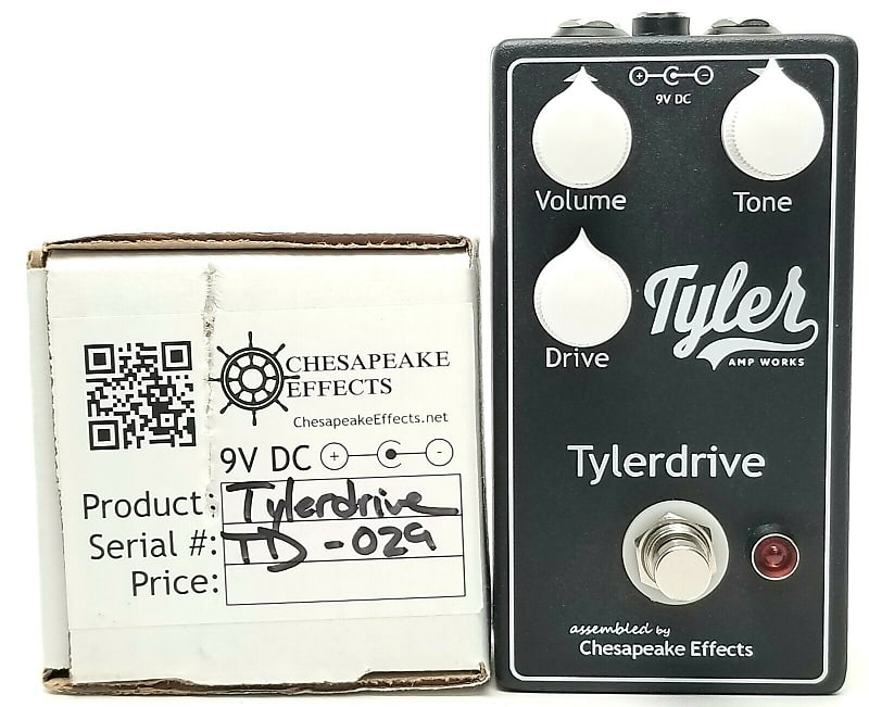 used Tyler Amp Works Tylerdrive by Chesapeake Effects, | Reverb