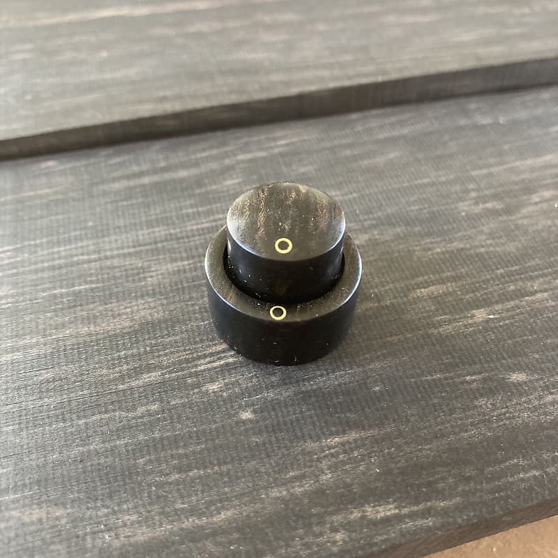 Stacked ebony knobs 2022 | Reverb