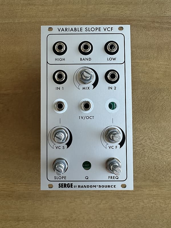 Serge by Random Source Variable Slope Filter (VCFS) | Reverb