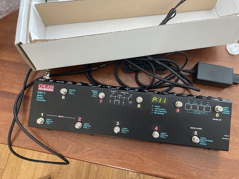 G-Lab GSC-3 Guitar System Controller (Programmable | Reverb Australia