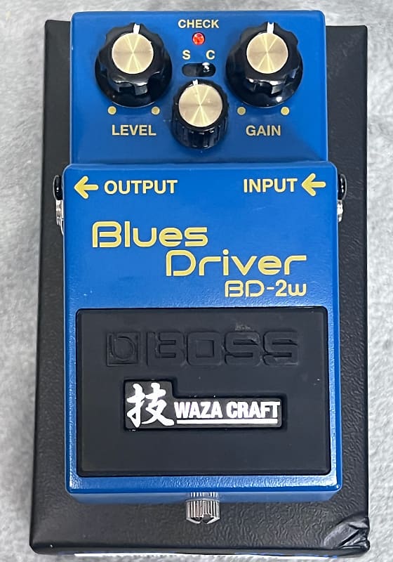 Boss BD-2W Blues Driver Waza Craft 2015 - Present - Blue | Reverb