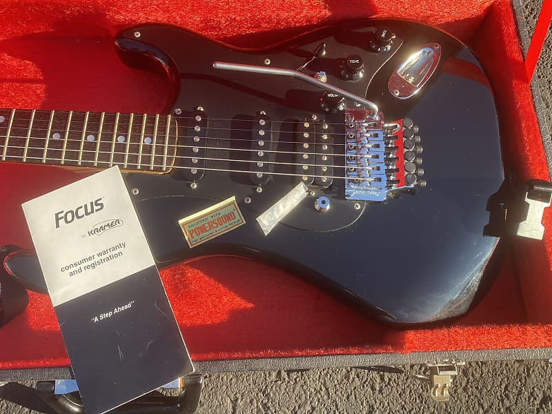 Kramer Focus 3000 1986 Black | Reverb