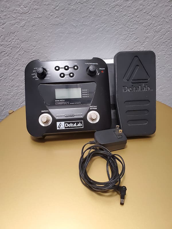 DeltaLab DBFX1 Multi-Effect Bass Pedal with Power Supply | Reverb