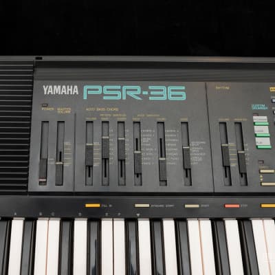 Vintage Yamaha PSR-36 FM Synthesizer | Reverb