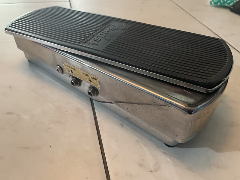 Fender Steel Guitar Volume Tone Pedal - Pedal Steel Guitar | Reverb