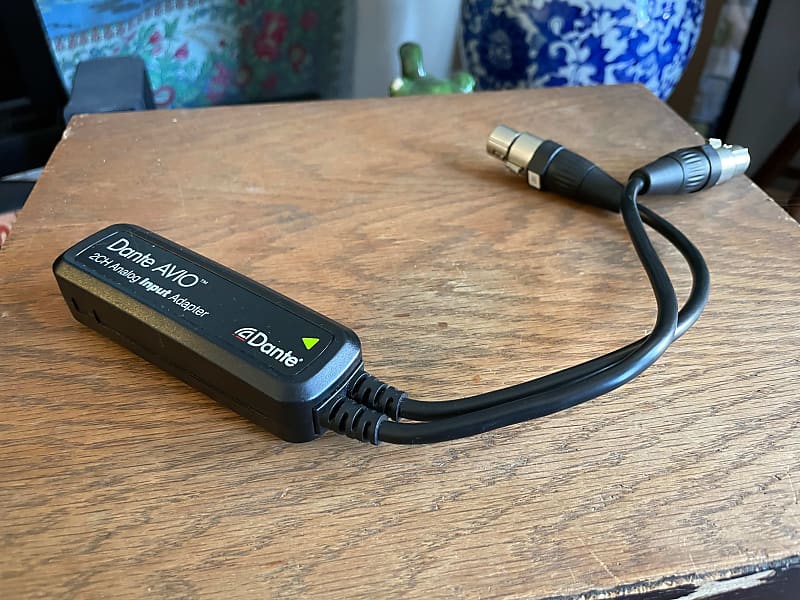 Dante Avio 2CH Analog Input adapter | Reverb