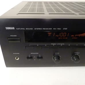 Yamaha RX-750 - Restored 1991 Stereo Receiver - 80x2 RMS | Reverb