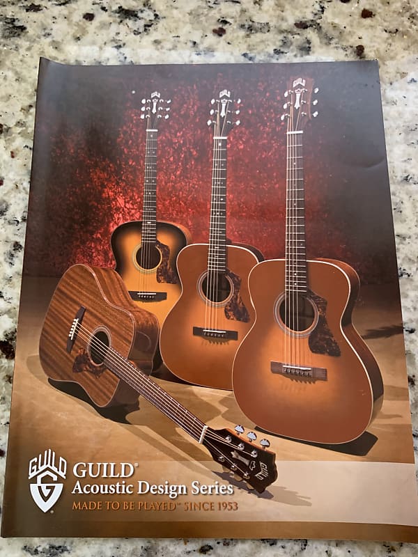 Guild GAD Guitar Catalog Brochure 2005 | Reverb