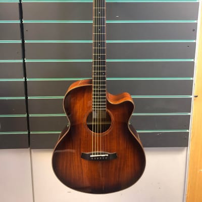Tanglewood Winterleaf TW4 E Koa 2021 Cutaway Electro Acoustic | Reverb